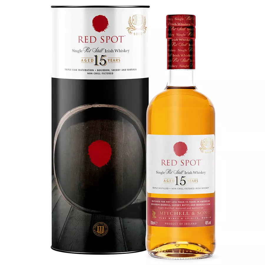 Red Spot -15 Year Old Single Pot Still Irish Whiskey – The Beer God